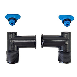 LucaSng Impeller Kit 18-3327,394711 for Johnson Evinrude 8-15HP Outboard with Housing 1974-UP