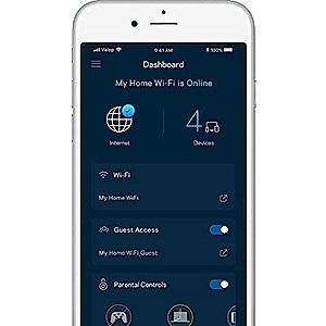 Linksys WHW0102 Velop Whole Home Smart Mesh Wi-Fi System with 2-Port Gigabit Ethernet 2 Pack, White (Renewed)