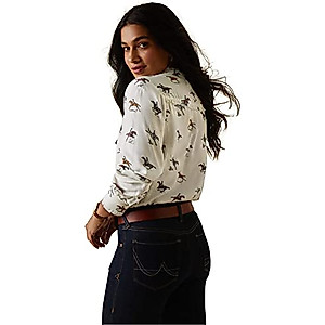 Ariat Female Clarion Blouse Fresh Print Small