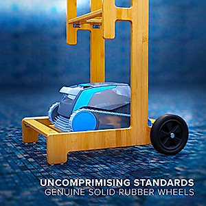 Terra Premium Caddy for Dolphin Robotic Pool Cleaners - All-New Patent-Pending Design for Pool Robot Mobility, Storage & Transport.