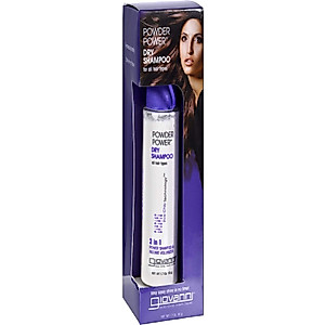 Giovanni Powder Power Dry Shampoo - Powder Dry Shampoo for Women & Men with Pump, Clean Formula for Oily Hair, Natural Ingredients, Non Aerosol, Non Toxic, Travel Size Powdered Dry Shampoo - 1.7 Oz