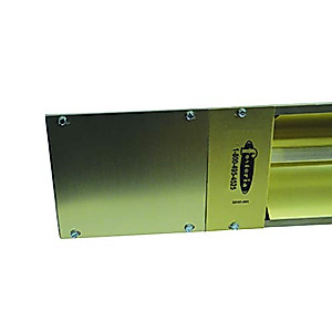 Fostoria TPI Corporation, OCH-46-120V-CE, OCH Quartz Tube Electric Indoor/Outdoor Infrared Heater, 48in lg., Steel, 120 Volts, 1500-Watts, Includes Cord and Plug, Powder Coated Brown,46" x 6" x 6.5"