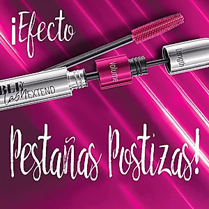 FARMASI Double Lash Extend Mascara, Eyelash Lengthening Applicator, Natural Lengthening and Thickening Effect No Clumping, Buildable, Defining, Curling, 0.41 fl. Oz / 12 ml (Black)