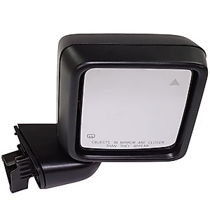 Kool Vue Passenger Side Power Heated Mirror for Jeep Wrangler 2018-2023 With Blind Spot Monitor Textured