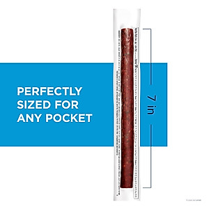 Lorissa’s Kitchen Grass-Fed Beef Jerky Meat Snack Sticks - Keto Friendly Snacks, Gluten Free, No Added Nitrites or Nitrates, Original Flavor, 1 oz. Pack of 24