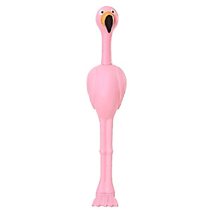 Flamingo Croquet Mallet | 38 Inch Pink Molded Plastic Construction, Wonderland Queen of Hearts Costume Accessory