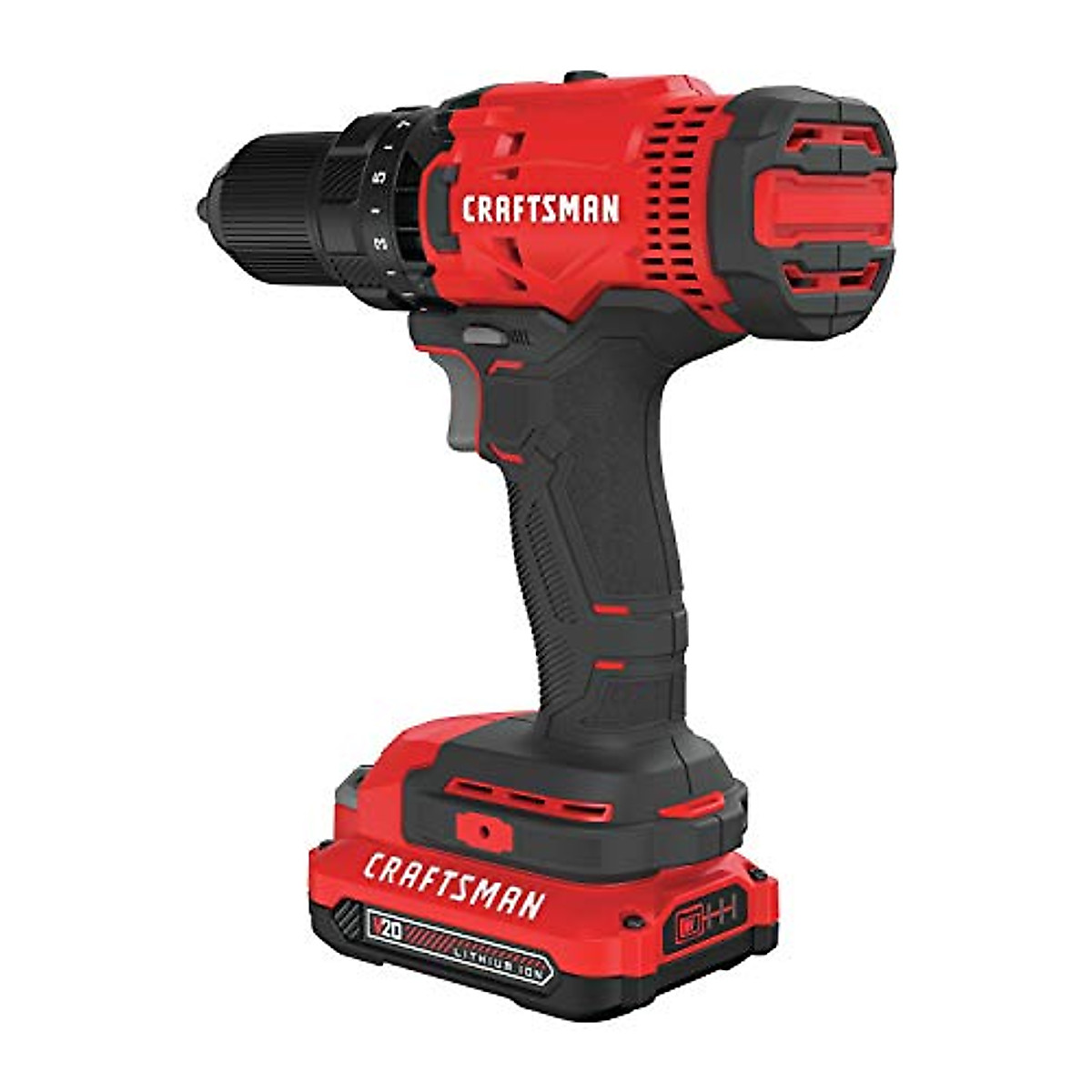 CRAFTSMAN V20* Cordless Drill/Driver Kit (CMCD700C1)