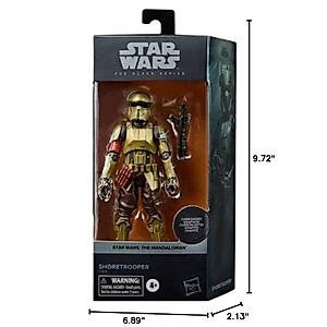Star Wars Black Series The Mandalorian Carbonized Collection Exclusive Figure Set (Shoretrooper)
