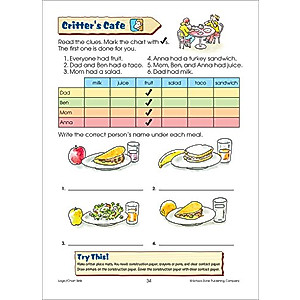 School Zone - First Grade Super Scholar Workbook - 128 Pages, Ages 5 to 7, 1st Grade, Alphabetizing, Phonics, Rhyming, Sentence Structure, and More