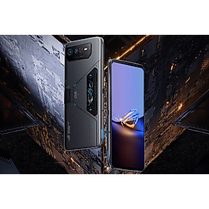 ASUS ROG Phone 6D Ultimate 5G AI2203 Dual 512GB 16GB RAM Factory Unlocked (GSM Only | No CDMA - not Compatible with Verizon/Sprint) Aeroactive Cooler 6 Included - Space Gray