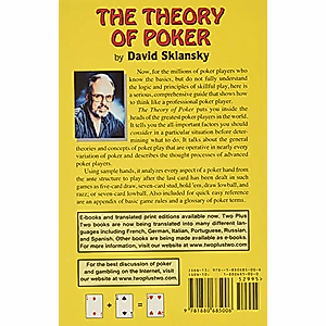 The Theory of Poker: A Professional Poker Player Teaches You How To Think Like One