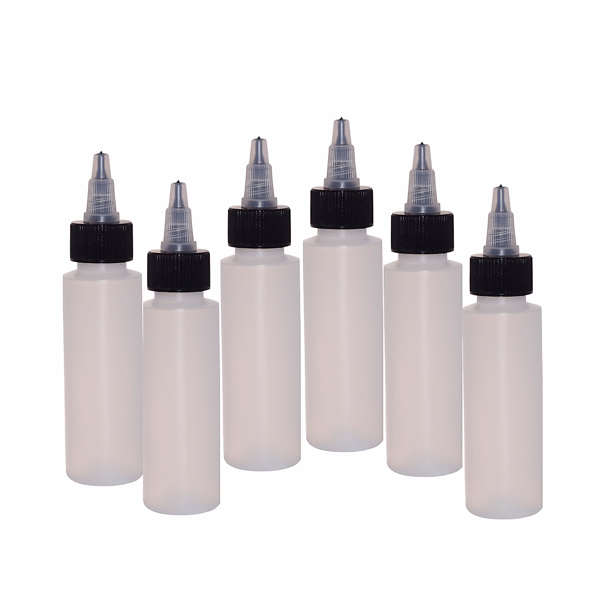 WM (Pack of 6) 4oz. Natural Cylinder Refillable, Reusable Empty Squeeze Bottles for Hair with Twist Open Yorker cap – DIY, Oils, Shampoo, Dye, Soap, Perfume, Moisturizer, Arts & Crafts, Juice…