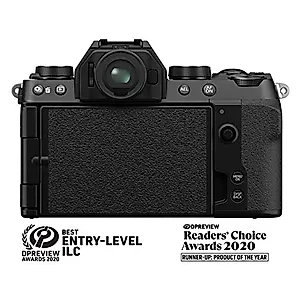 Fujifilm X-S10 Mirrorless Camera Body- Black, X-S10 Body- Black