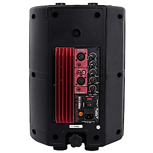 Rockville RPG8 Powered Active 400 Watt 2-Way DJ PA Speaker System, 8 inch,Black