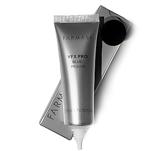 FARMASI VFX Pro Camera Ready Primer Makeup, Smoothing Face Primer, Evens the Appearance of Skin Tone & Redness, Hydrates & Improves Makeup Wear, Lightweight Coverage, 0.85 fl.oz / 25 ml (Blur)
