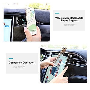 Silver Universal Magnetic Air Vent Mount for iPhone - Smartphones