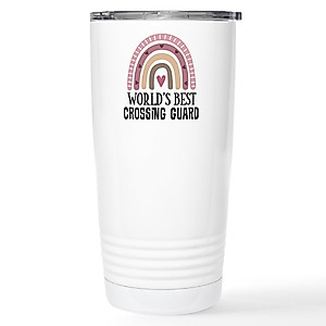 CafePress Crossing Guard Ap 16 Oz Stainless Steel Travel Mug 20 oz. Insulated Stainless Steel Coffee Tumbler
