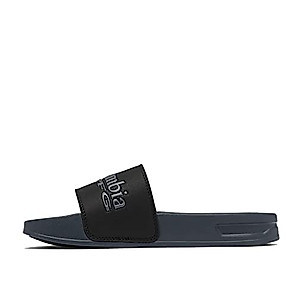 Columbia Women's Tidal Ray PFG Slide, Black/Graphite, 7
