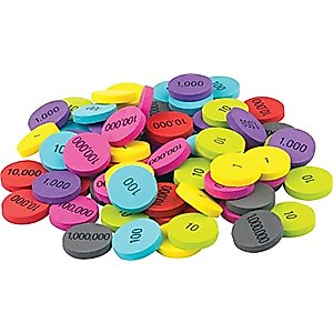 Teacher Created Resources Foam Place Value Disks (20715)