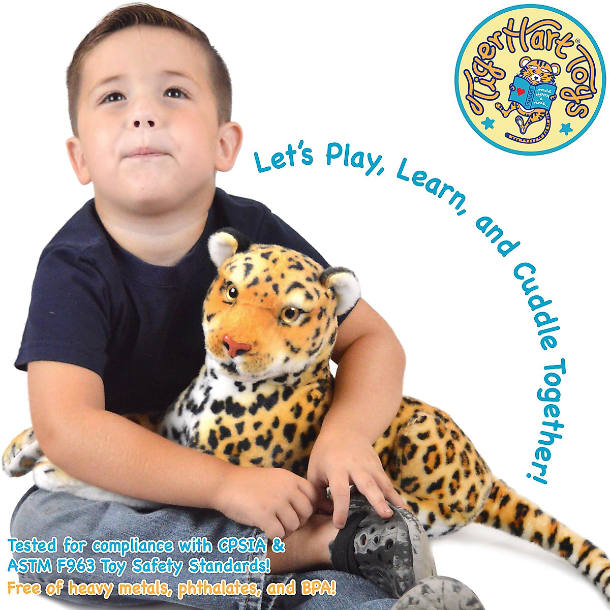 TigerHart Leah The Leopard - 20 Inch Stuffed Animal Plush