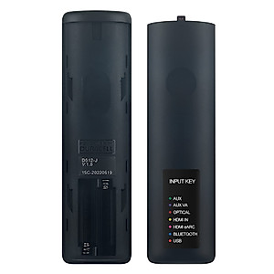 AIDITIYMI D512-J Replacement Remote Control Compatible with Vizio Soundbar V51x-J6 M51AX-J6 M215A-J6 M512-H6 V21-H8R M21D-H8R V51-H6 M51a-H6 P514A-H6 M512a-H6