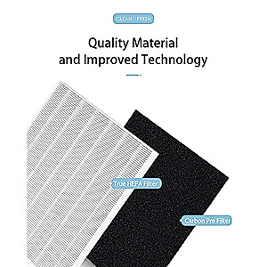 2-Pack C535 Replacement Filter A Kit Compatible with Winix C535, 5300-2, P300, 5300, Repalce 115115