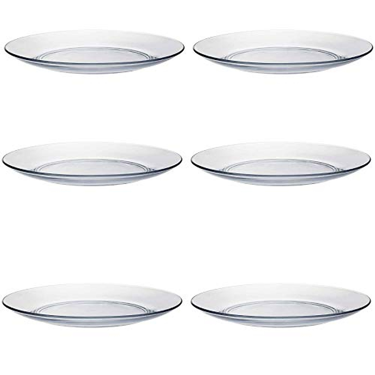 Duralex - Lys Clear Dinner Plate 23,5 cm (9 1-4 in) Set Of 6