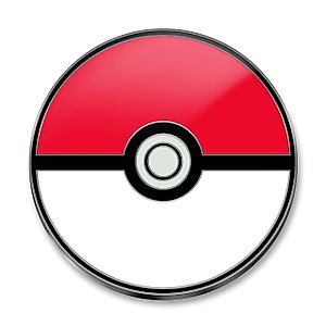 Controller Gear Pokemon Poke Ball Phone & Tech Badge - Android
