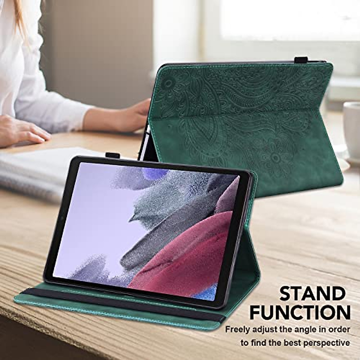 VODEFOX Case for iPad Air 6th Generation 11 Inch (M2) 2024/ iPad Air 5th/4th Gen 2022/2020/iPad Pro 11 4th Gen 2022 / 3rd Gen 2021/ 2nd Gen 2020 / 1st Gen 2018 - Green