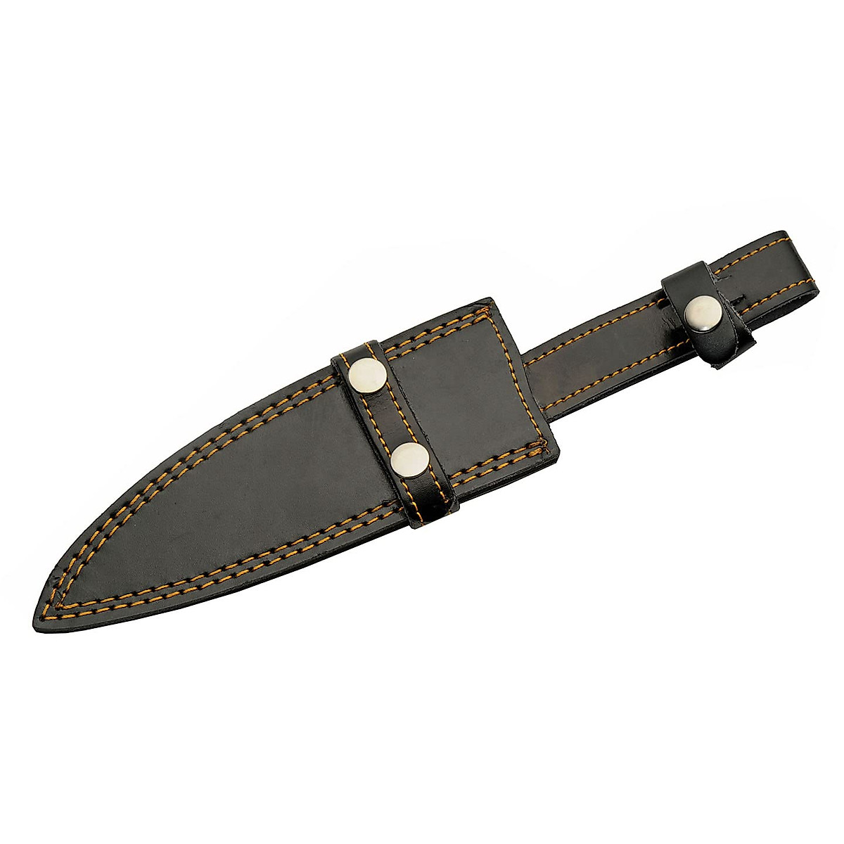 Damascus Steel Horn & Resin Handle 12.50" Hunting Knife