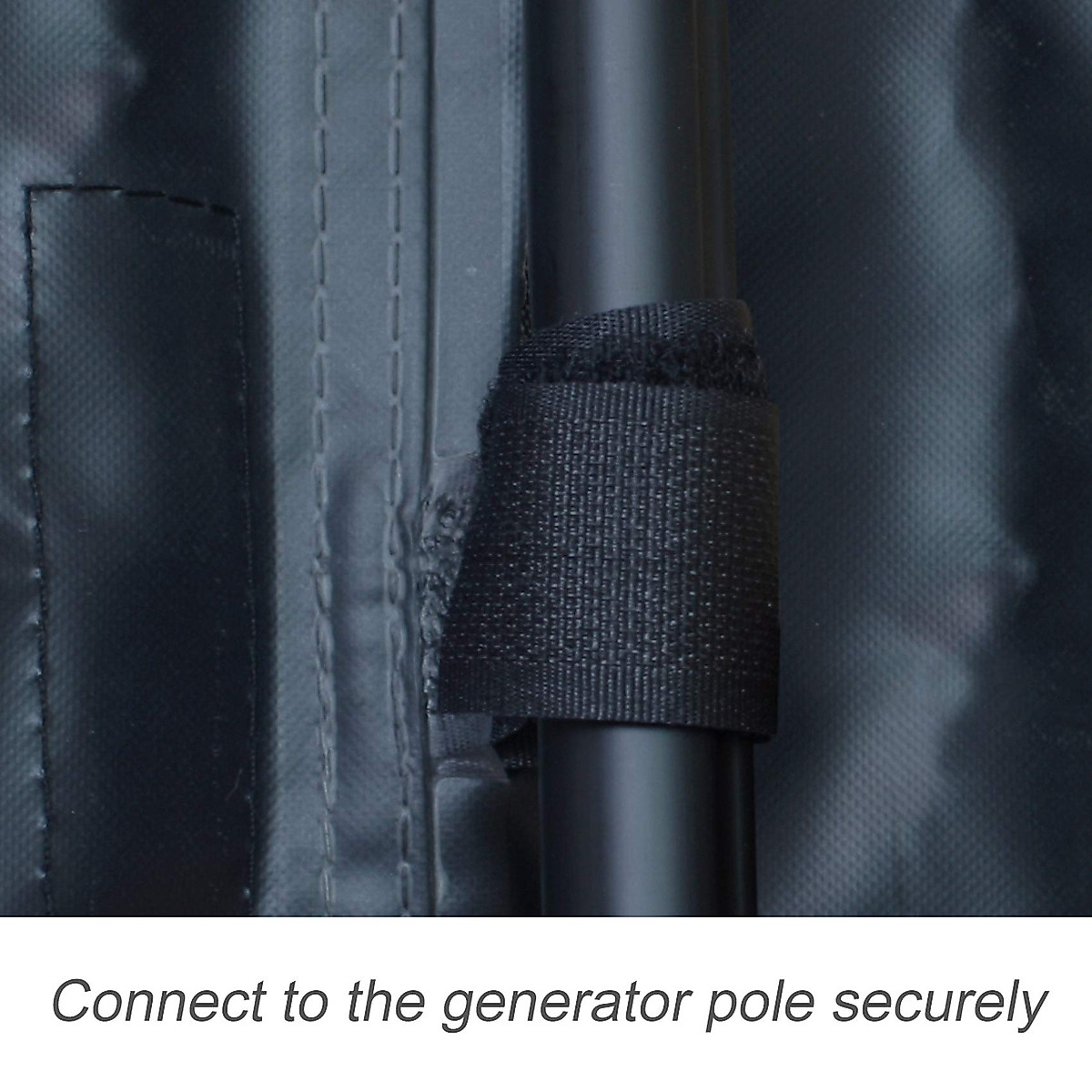 Porch Shield Waterproof Universal Generator Cover 38 x 28 x 30 inch - for Most Generators 5500-15000 Watt, Black