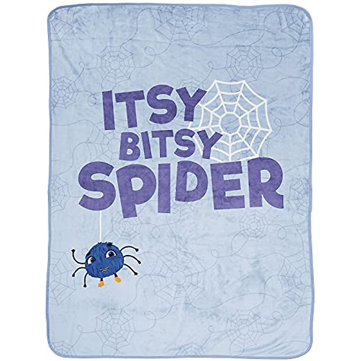Jay Franco Moonbug Little Baby Bum Itsy Bitsy Throw Blanket - Measures 46 x 60 inches, Kids Bedding- Fade Resistant Super Soft Fleece