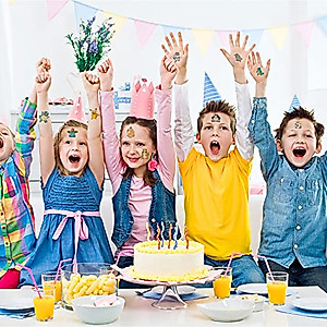 120 Pcs Anime Temporary Tattoos for Kids, Japanese Cartoon Tattoo Stickers for Kids, DIY Sticker Arts, Birthday Party Favors / supplies for Kids, Classroom School Decorations - No Repeat