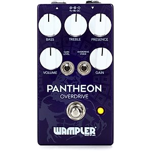 Wampler Pantheon Overdrive Guitar Effects Pedal