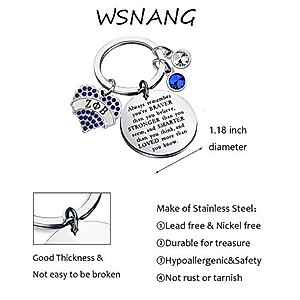 WSNANG Finer Women Keychain Greek Sorority Gift (ZB KC)