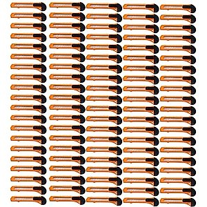 600x Bulk Utility Knife Box Cutters Snap Off Blade Neon Orange
