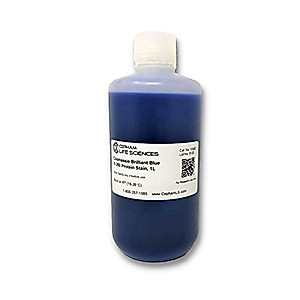 Coomassie Brilliant Blue R-250 Protein Stain Solution- 1 Gal -from Cepham Life Sciences