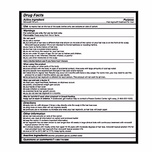Kirkland Minoxidil 5% Topical Solution Extra Strength Hair Regrowth Treatment for Men Dropper Applicator Included (1 month to 24 month supplies available) (1 month supply)