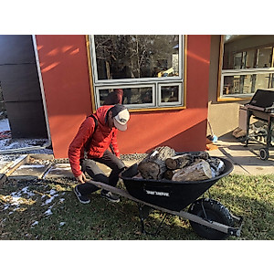 Shoulder Dolly SteadyLifter-Light Weight Harness To Assist In Lifting, Stabilizing, Moving Heavy Loads With Your Wheelbarrow-Make Maneuvering Heavy, Awkward Wheelbarrow Loads Easier And More Efficient