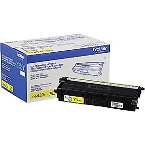 Brother Tn439y Ultra High-Yield Toner Cartridge (Yellow) in Retail Packaging