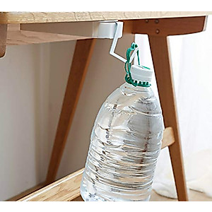 Under Table Drawer, Hidden Self-Adhesive Tray Drawer,Under Desk Holder Storage Box, Stationery Pencil Storage Drawer Organizer for Office/School/Kitchen (Pink)