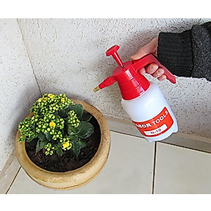 TABOR TOOLS 0.3 Gal Pump Pressure Sprayer, One-Hand Garden Sprayer & Mister. N-10. (0.3 Gallon)