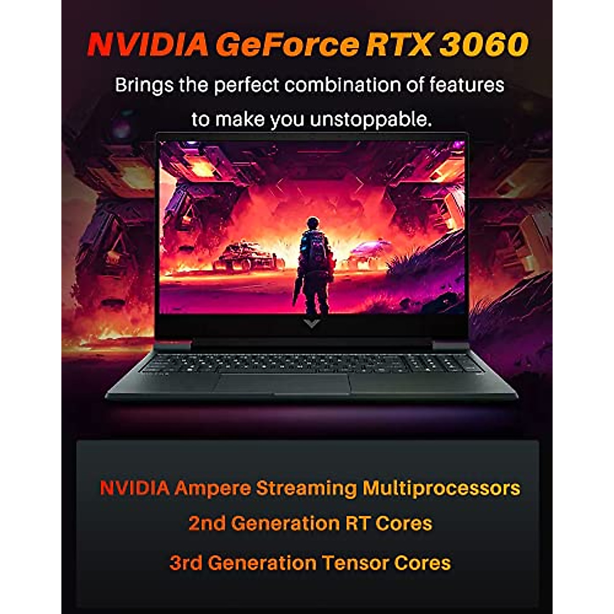 HP 2023 Newest Victus Gaming Laptop, 16.1" 144Hz Display, NVIDIA GeForce RTX 3060, 12th Gen Intel Core i5-12500H(12 Cores), 16GB DDR5 RAM, 1TB SSD, Backlit Keyboard, Windows 11, Bundle with JAWFOAL