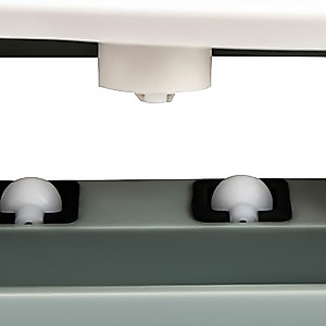 6.56ft 360° Manual Swivel Adjustable Dining Table Rotating Food Turntable 42 Trays Rotary Table for Dining Room Party Decoration,Free Adjustment,Smooth Slide Rail,Interlock Design