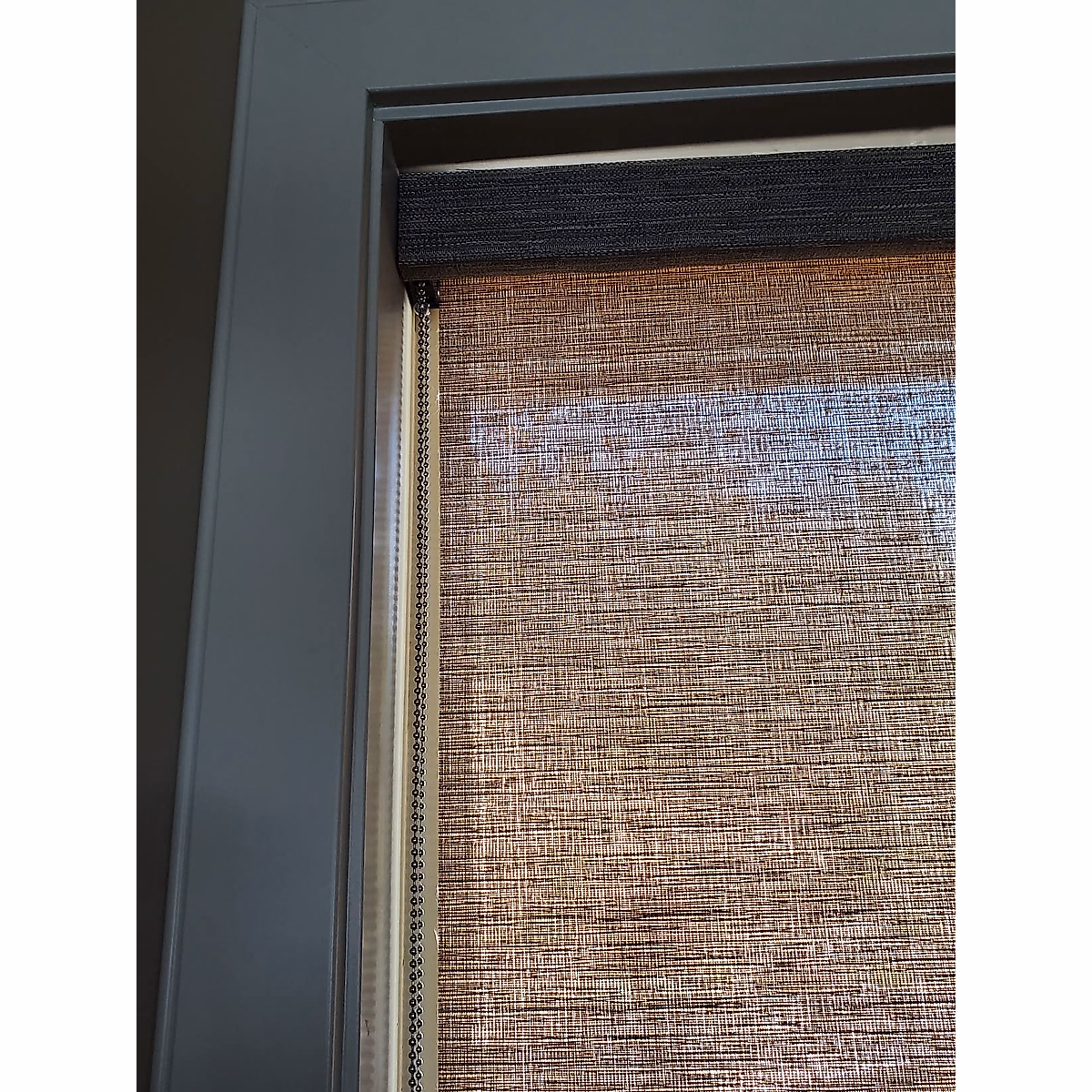 Luanxu 4.5 mm Stainless Steel Bead Chain for Blinds & Shades with 5 Connectors, Fix or Replace for Broken Roller Shade Chain, Great Pulling Force & Rustproof (#10, 3 Meters)