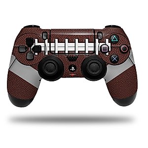 WraptorSkinz Skin Compatible with Sony PS4 Dualshock Controller PlayStation 4 Original Slim and Pro Football (Controller NOT Included)