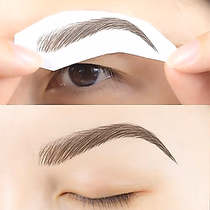 Bliss and Beyond USA | Microblading & Shading Tattoo | A combination of hair stoke and powdered brows | Non-toxic | Vegan friendly (Dramatic Hollywood, Brown)