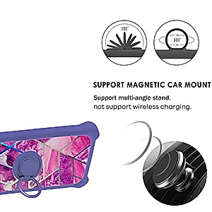 Maze Speed Ms5539g Case Compatible for LUSH MINT L1589K Phone Case SOHO STYLE SS5539G Case Cover [with Tempered Glass Screen Protector][Hard PC + Soft Silicone] [Colorful Reflect Light] IMDZ-ZS