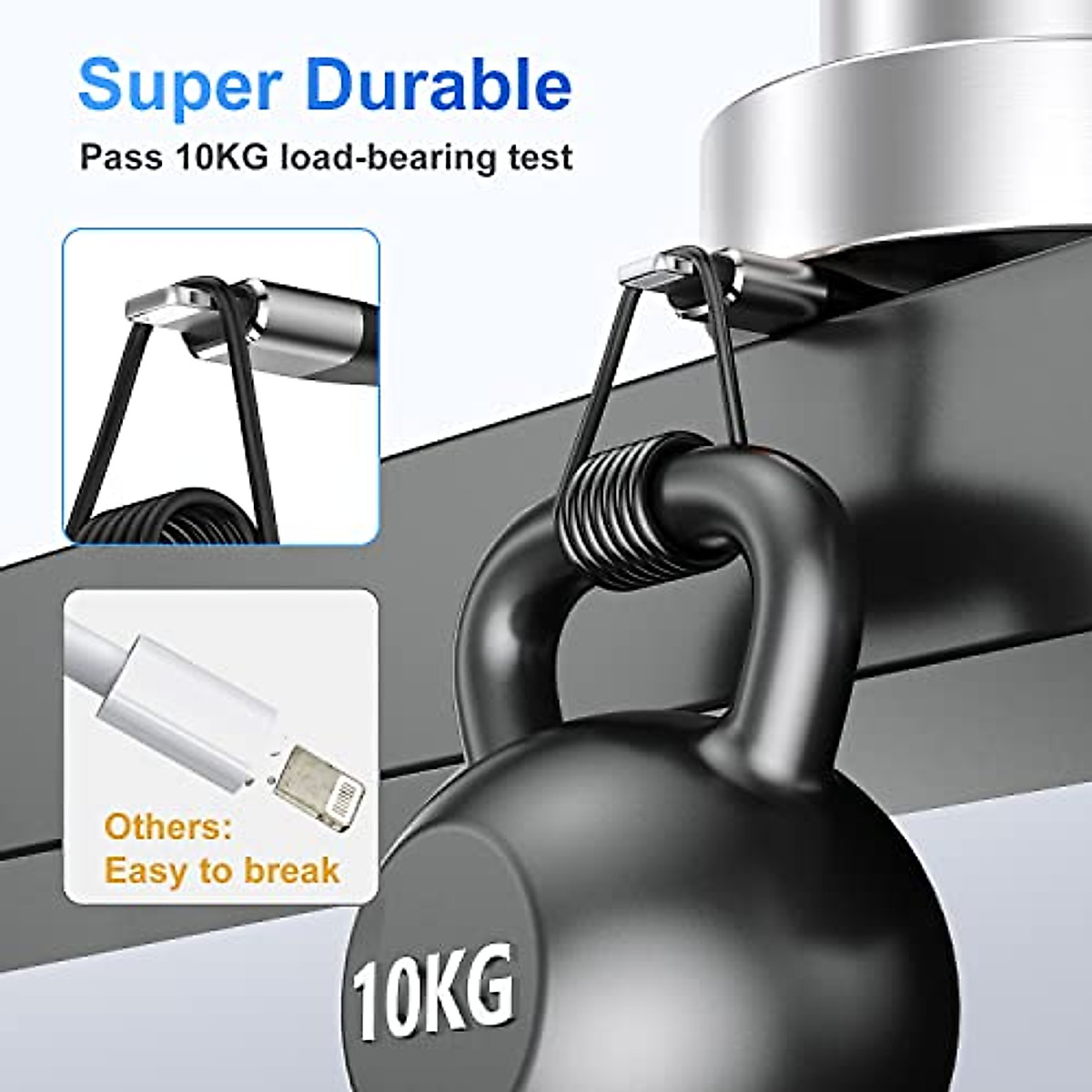 iPhone Charger 3Pack, [Apple MFi Certified] Lightning Cable 6/6/10FT iPhone Charger Cord Fast Charging Cable for iPhone 13 12 Pro Max Mini 11 Pro XS XR X 10 8 7 Plus 6s 6 SE 2020 iPad iPod