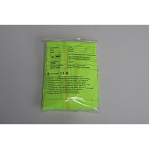 BERGRISAR Men's Cycling Rain Jacket Waterproof Cycling Windbreaker Bike Bicycle Jacket Running Hood Rain Coat Green Size Large